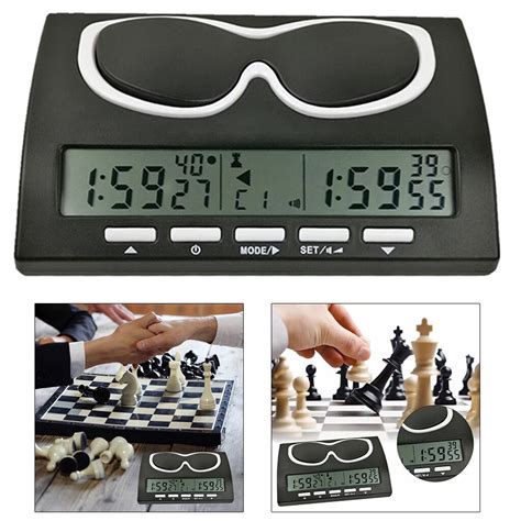 Chess Clock Game Timer Portable Clock Count Up Dow Vicedeal