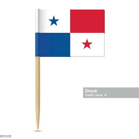 파나마 플래그 플래그 이쑤시개 10eps 0명에 대한 스톡 벡터 아트 및 기타 이미지 0명 기 방향 Istock