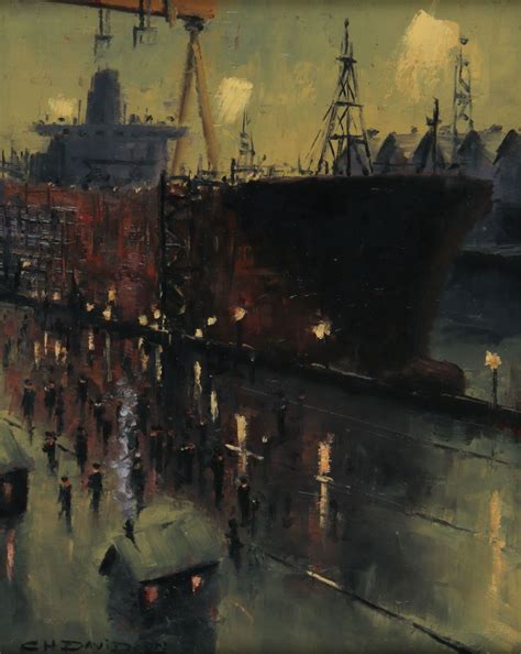 Colin H Davidson Harland And Wolff Night Shift Series Ii 2020