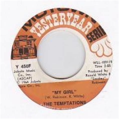 Temptations My Girl Vinyl Records Lp Cd On Cdandlp