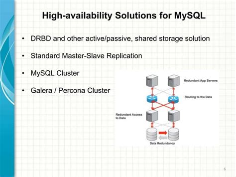 Mysql Fabric High Availability Using Pythonconnector Ppt