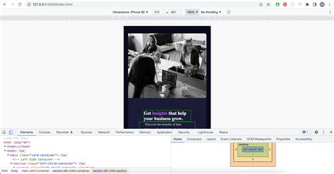 Css How To Enable Vertical Scroll Bar While Debugging Responsive Design On Mobile Stack
