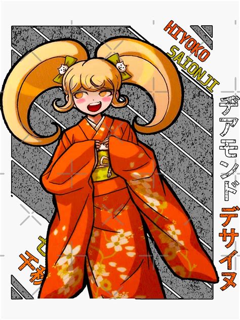 Hiyoko Saionji Super Danganronpa 2 Sticker For Sale By