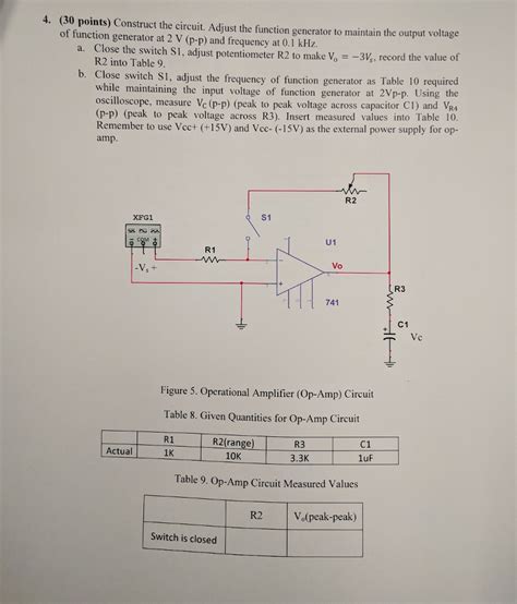Solved Table 10 Frequency Response Frequency 0 1khz 0 2khz