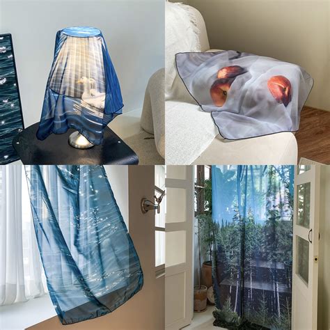 멜팅스튜디오 느긋한 오후의 기록 인테리어 쉬폰 패브릭 포스터 81종 위시버킷