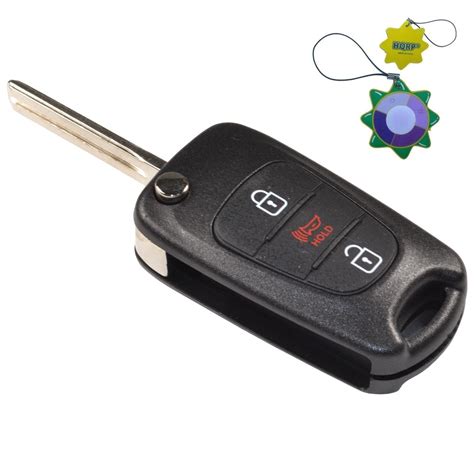 HQRP Remote Flip Folding Key Fob Shell Case Keyless Entry W 3 Buttons