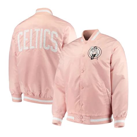 Boston Celtics Pink Jacket