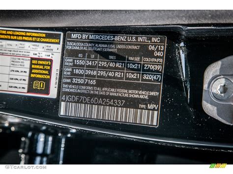 2013 Gl Color Code 040 For Black Photo 82977262
