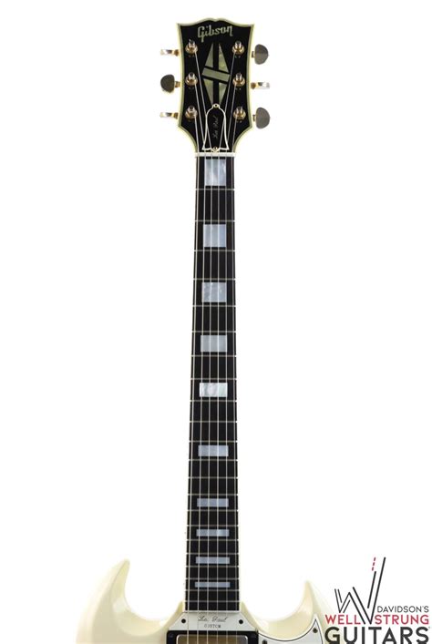 Les Paul SG Custom Polaris White Davidson S Well Strung Guitars