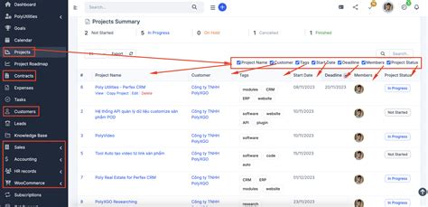 Custom Data Tables For Perfex Crm With Polyutilities