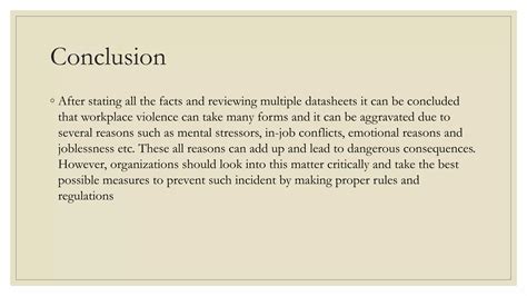 Workplace Violence Ppt Pptx