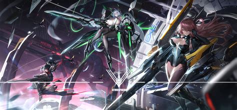 Aqua Eyes Black Hair Breasts Brown Eyes Cameltoe Dk Senie Glasses Gun