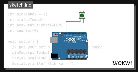 serialmonitor countertombol delia wokwi esp32 stm32 arduino simulator