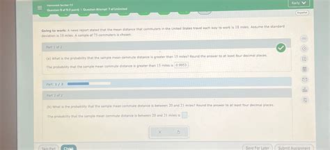 Solved Homework Section 73question 9 ﻿of 9 T Point