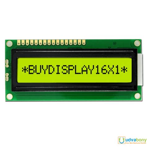 Lcd1601 Lcd Display Monitor 1601 16×01 5v Character Blue Backlight