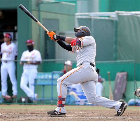 【巨人】オコエ瑠偉、古巣・楽天から復調弾2軍合流後1号、逆方向へ スポーツ報知
