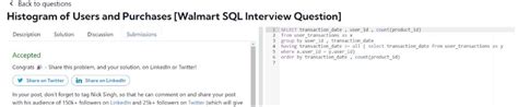 Bhavesh Dubey On Linkedin Dataanalytics Sql Challenge