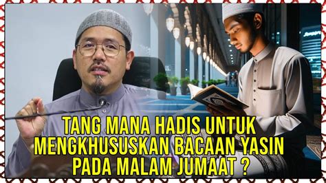 Menetapkan Bacaan Yasin Pada Malam Jumaat And Baca Surah Yasin Setiap
