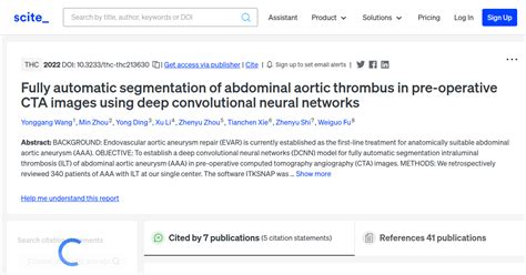 Fully Automatic Segmentation Of Abdominal Aortic Thrombus In Pre