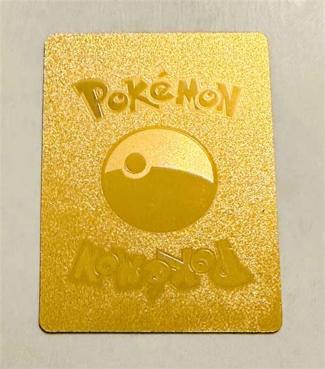Mavin Charizard V Gold Foil Pokemon Card Fan Art Card