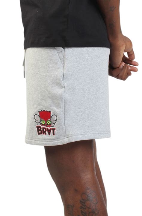 Hudson Bonehead Fleece Short 421 Gry Shiekh