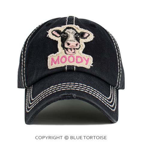“moody” Vintage Ball Cap Bluetortoisewholesale
