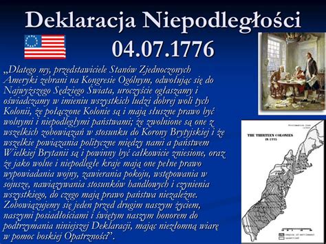 PPT Powstanie Stanów Zjednoczonych Ameryki Północnej PowerPoint