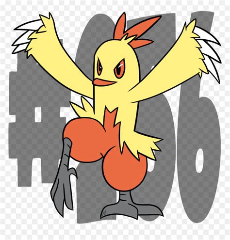 Combusken Pokemon Pokemonaday Crantime Cartoon Hd Png Download Vhv