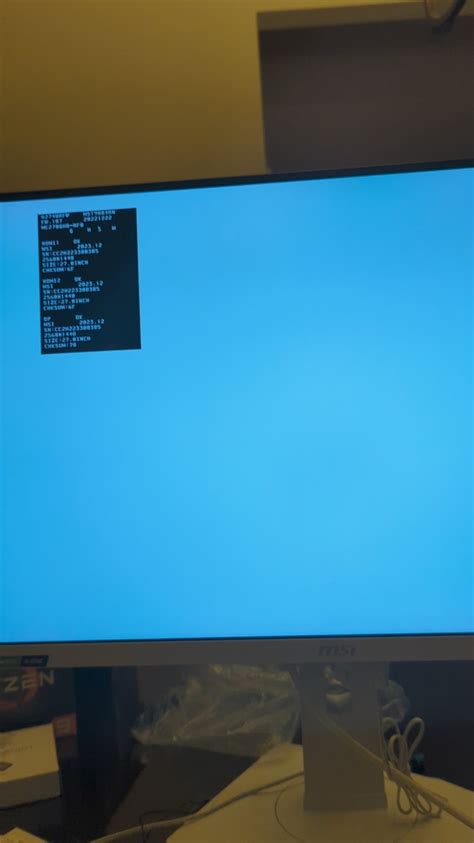 Msi Monitor Flashing Colors On New Build Warning Flashing Lights R