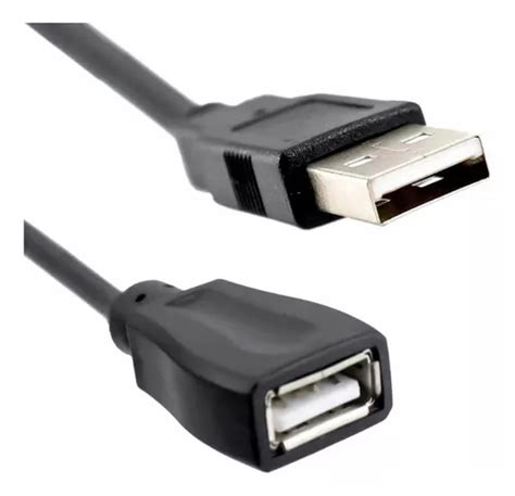 Cabo Usb Macho X Fêmea 15 Metros Usb 20 Extensor Cor Preto Mercadolivre