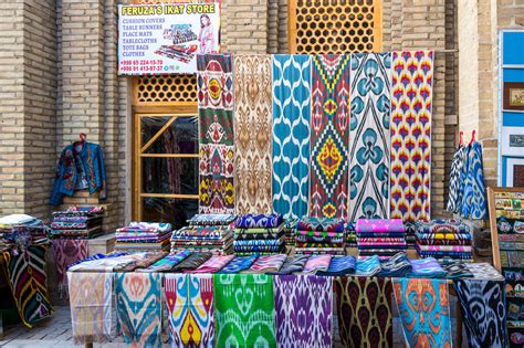 Fabric Shopping in Uzbekistan: Gorgeous ikat and vibrant colours ...