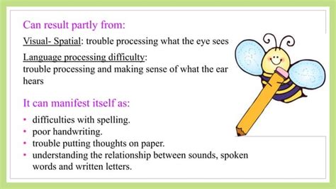 Dysgraphia Speech Therapy Pptx
