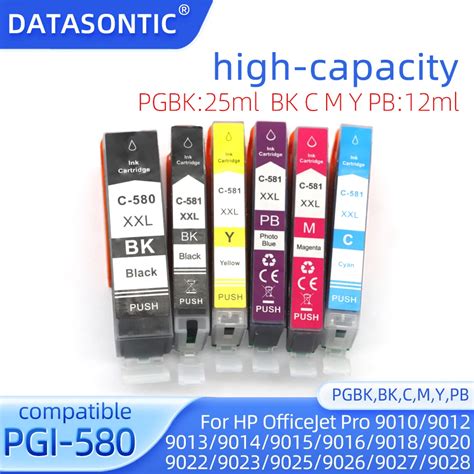 New Pgi 580 Cli 581l Ink Cartridge Compatible For Canon Pixma Ts8151