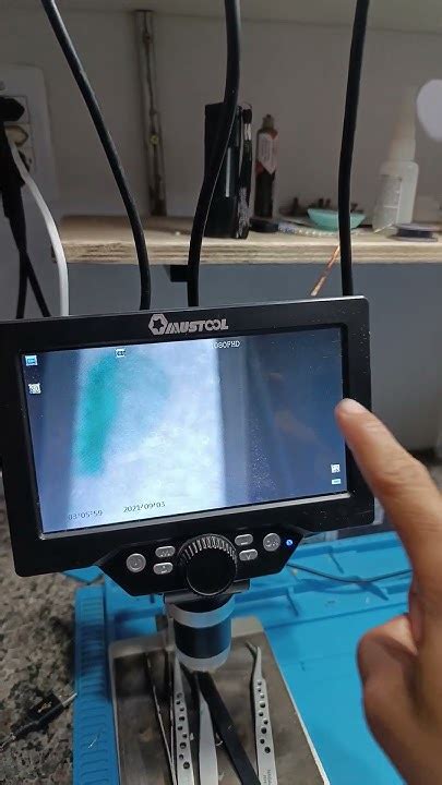 Microscópio Digital Smartphone Mustool Celular Conserto Youtube