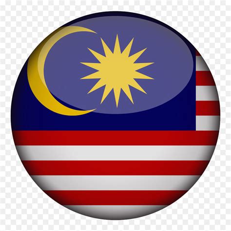 Malaysia Flag In Circle Hd Png Download Vhv