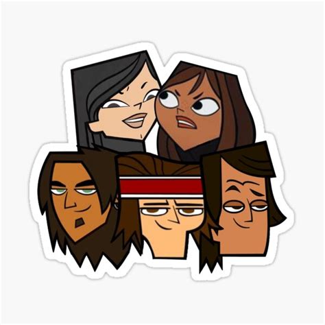 Total Drama Sticker For Sale By Thebeatgostupid Redbubble