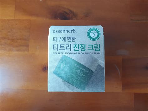 더쿠 에센허브 티트리 수딩 인 카밍 크림 후기