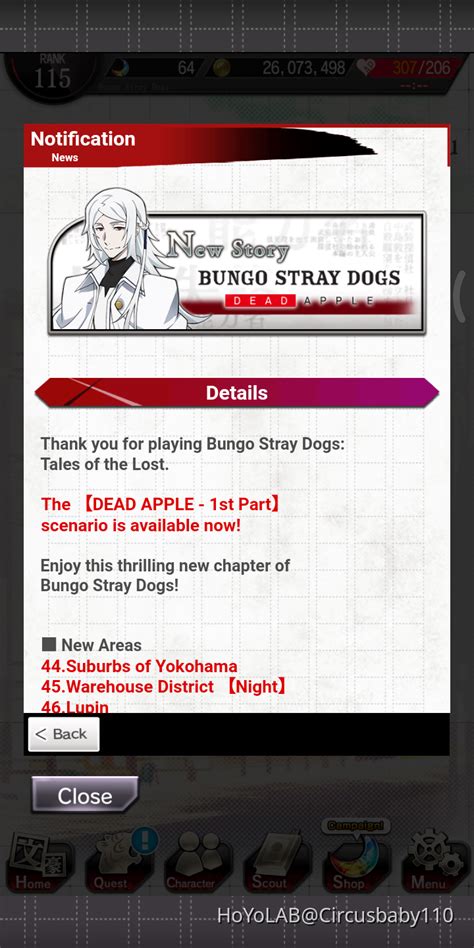 Finally Bungo Dead Apple Is Finally On Bsd Totl 😭😭😭🙏🙏🙏 Hoyolab