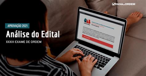 Análise do Edital XXXIII Exame de Ordem