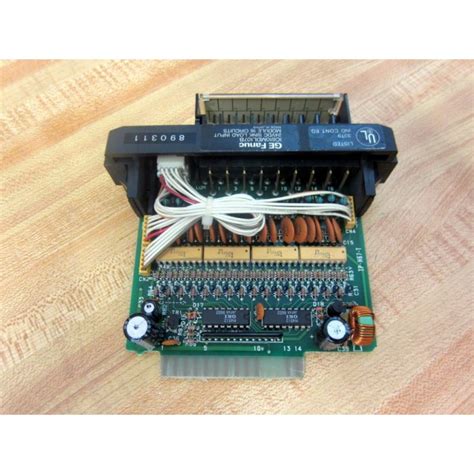 Gefanuc Ic610mdl107b 24vdc Sink Input Module Wterminal Guard Pack Of 4