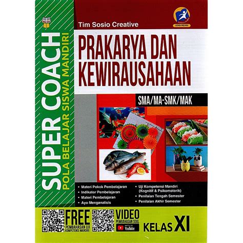 Jual BUKU RINGKASAN MATERI DAN LATIHAN SOAL SUPER COACH PRAKARYA DAN