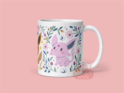 Pokemon Mug Eevee Umbreon And Espeon Mug Eevee Mug Umbreon Mug