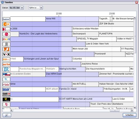 Timeline Plugin TV Browser Wiki