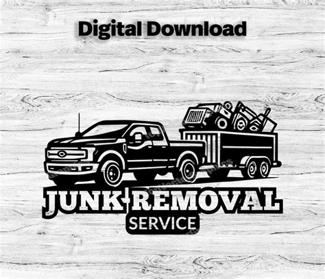 Junk Removal Business Logo Customize Template Svg Pdf Png Junk Svg