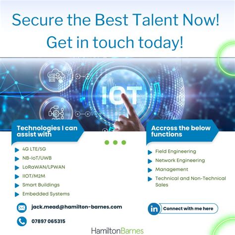 Iot Smartbuildings Networkengineering 5g Embeddedsystems Recruitment Connectivity