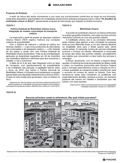 Os Desafios Da Mobilidade Urbana No Brasil Pdf