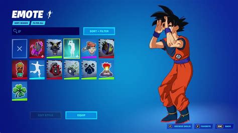 Goku Fortnite Griddy