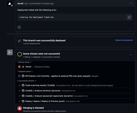 is there no way to block all automatic deployments from github help vercel community