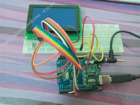 Interfacing 128×64 Graphical Lcd With Arduino