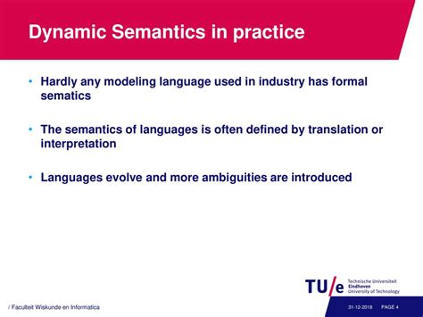 generic language technology 2is15 dynamic semantics ppt download